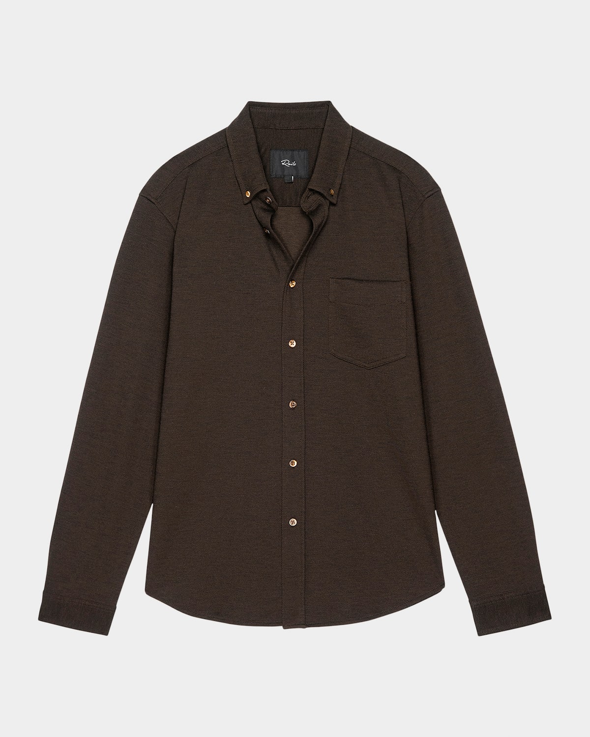 Rails - Men's Vincent Tech Pique Button-Front Shirt