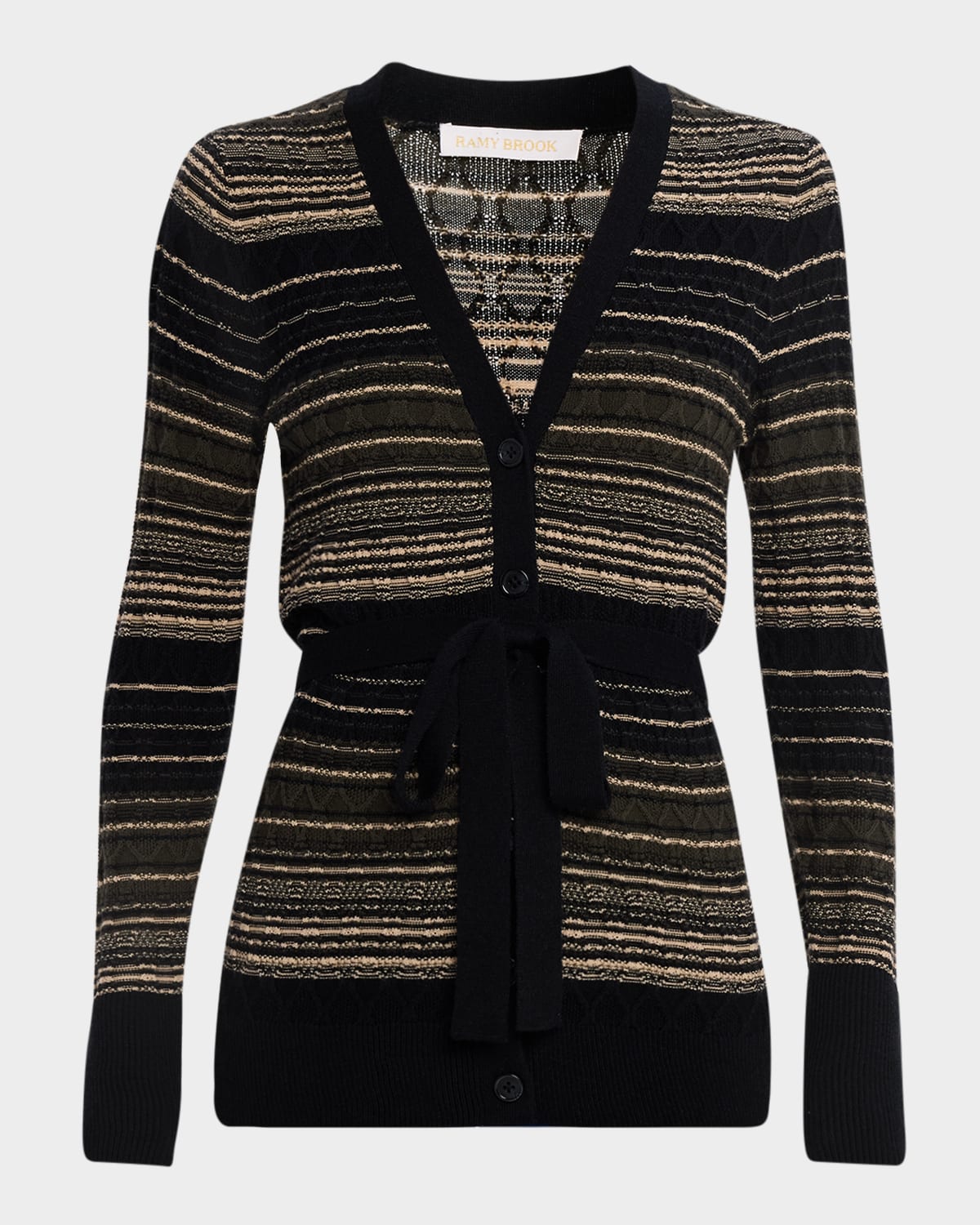 Ramy Brook - Michelle Belted V-Neck Cardigan
