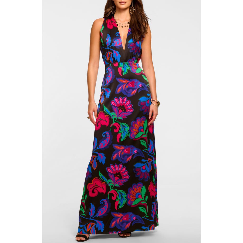 Ramy Brook - Floral Print Sleeveless Gown