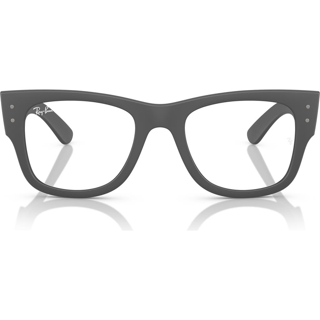 Ray-Ban - Mega Wayfarer Liteforce 50mm Rectangular Optical Glasses