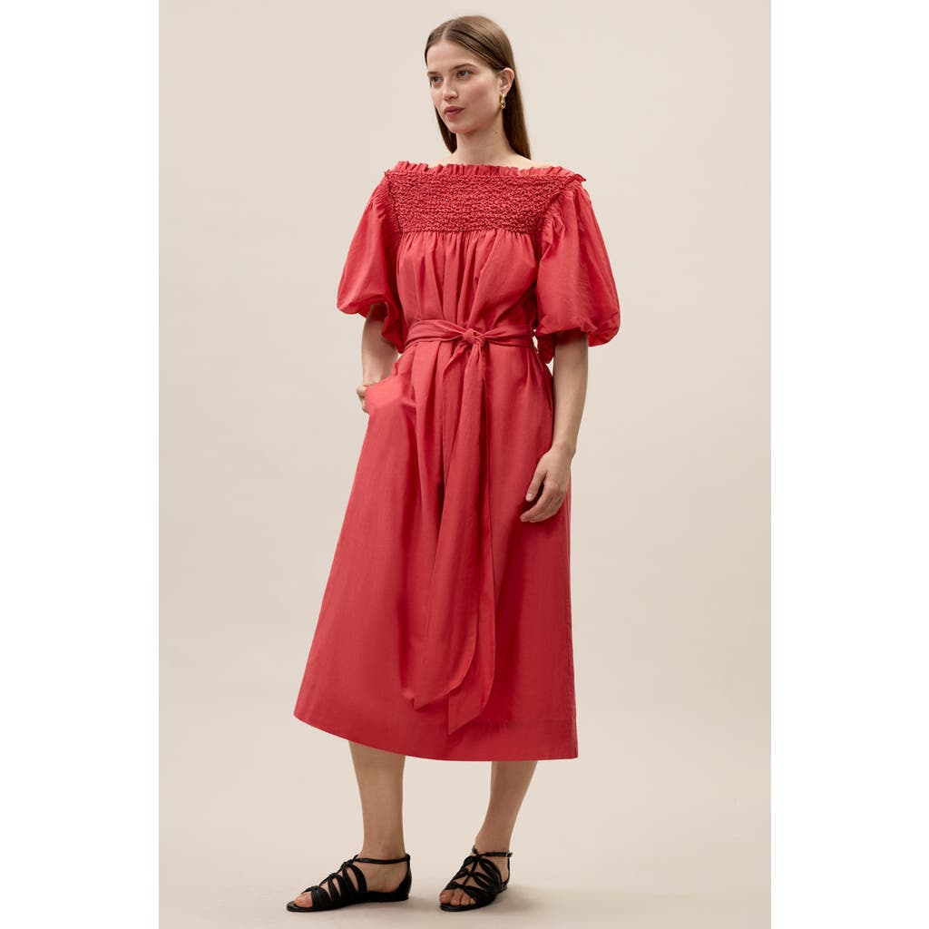 Rebecca Taylor - Merrick Silk Cotton Midi Dress