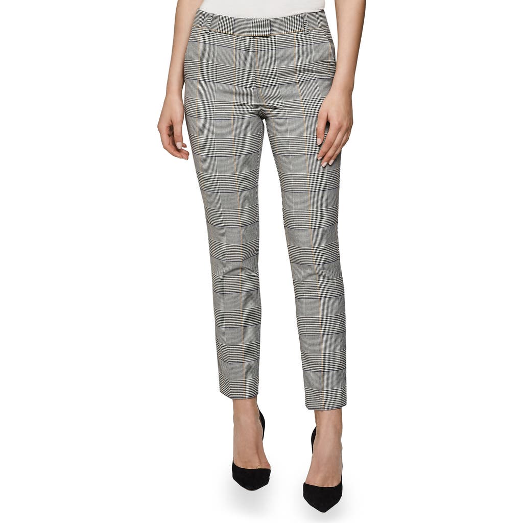 Reiss - Deborah Glen Check Slim Ankle Trousers
