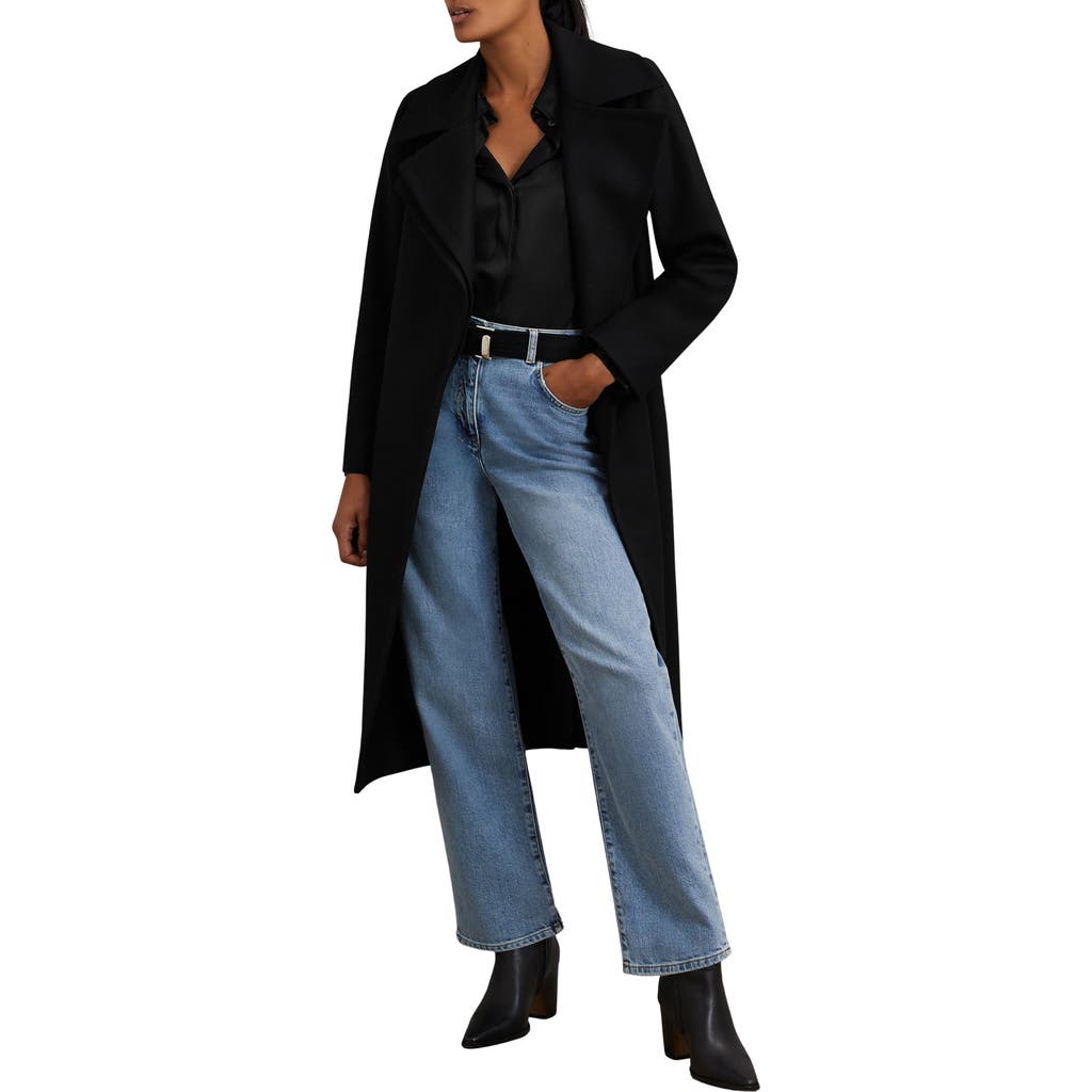 Reiss - Odette Wool Blend Wrap Coat