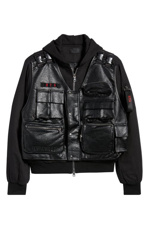 RtA - Geronimo Tactical Mixed Media Hooded Bomber Jacket