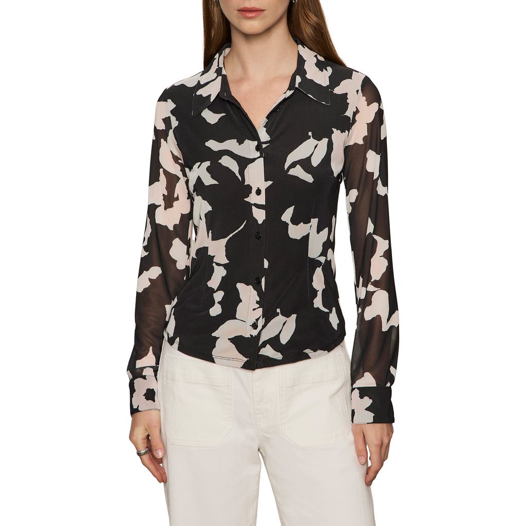 Sanctuary - Mesh Button-Down Shirt