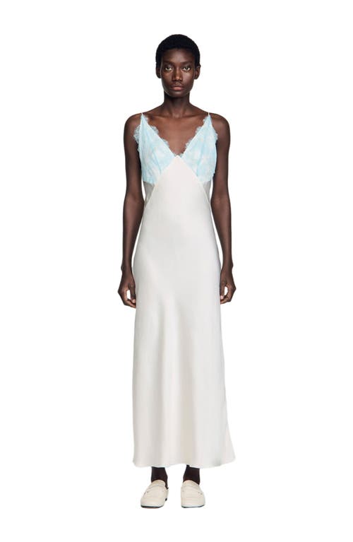SANDRO - Lingerie-style maxi dress