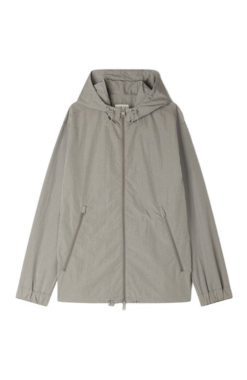 SANDRO - Technical hooded zip-up jacket