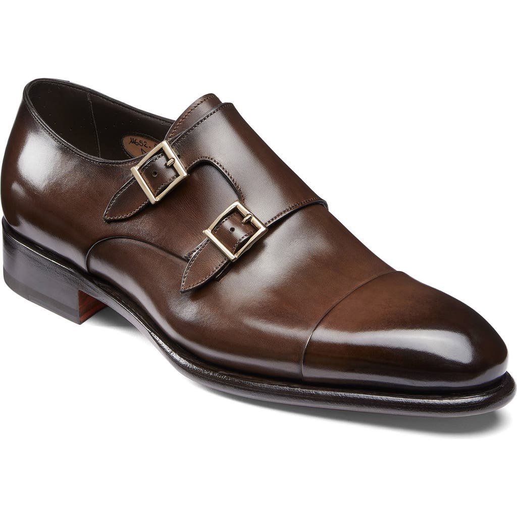 Santoni Ira Double Monk Strap Shoe