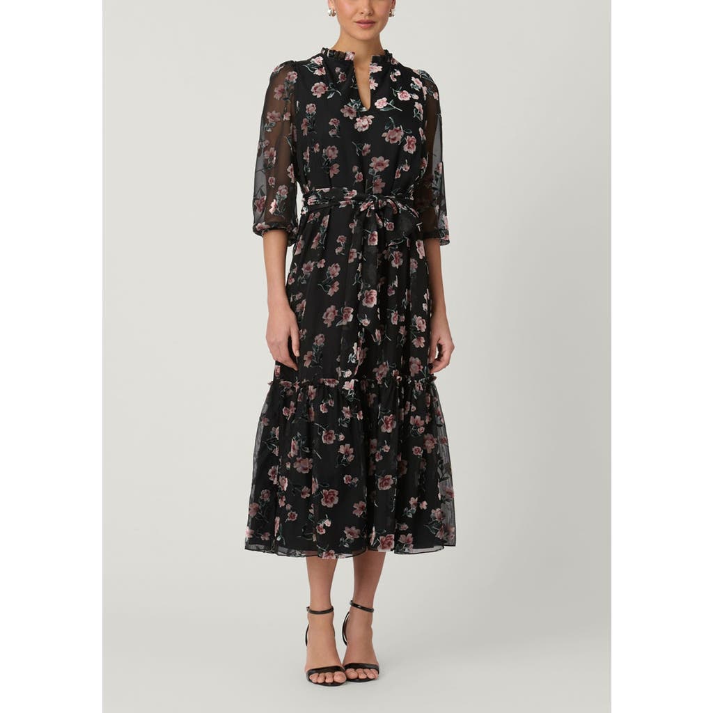 Shoshanna - Cassidy Hudson Burnout Dress