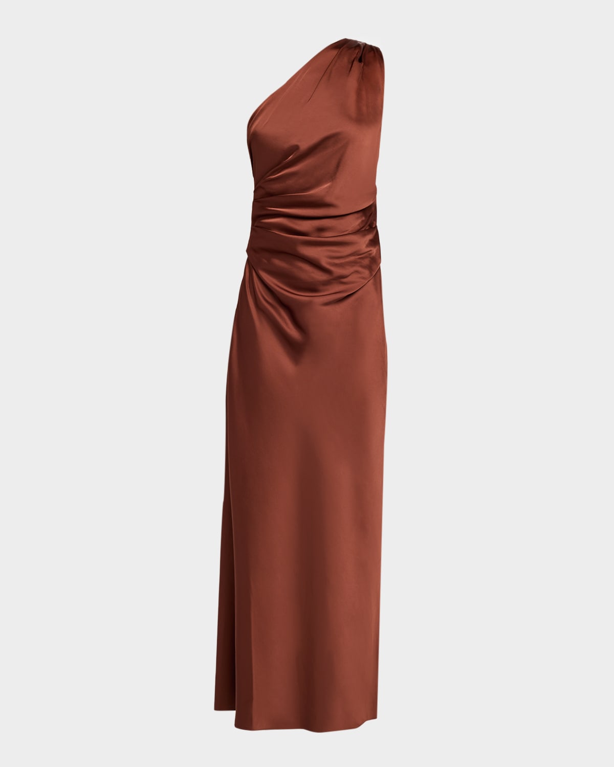 Significant Other - Angela One-Shoulder Satin Gown