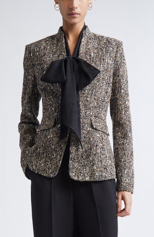 ST. JOHN - Bouclé Tweed Jacket