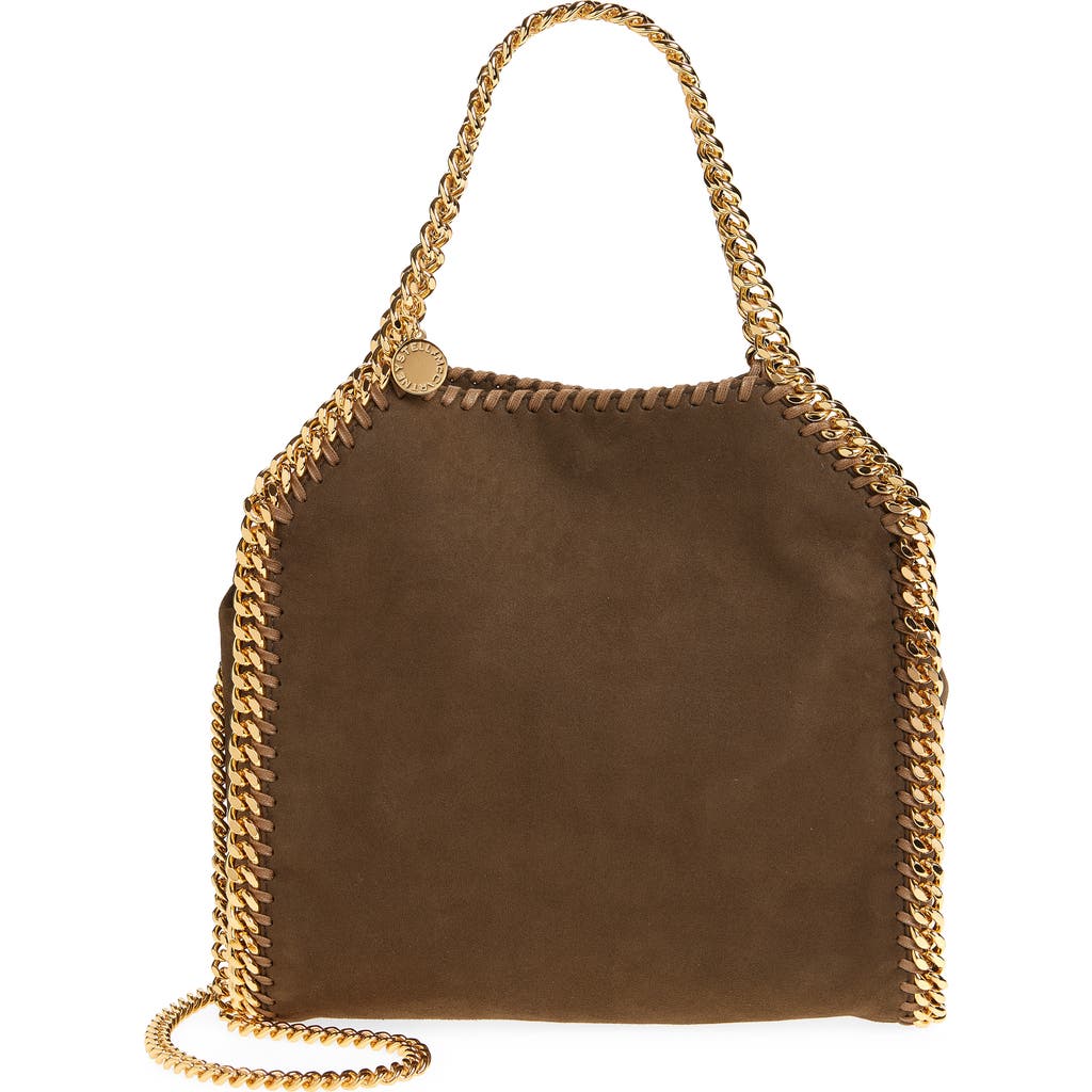 Stella McCartney - Mini Falabella Faux Suede Crossbody Bag
