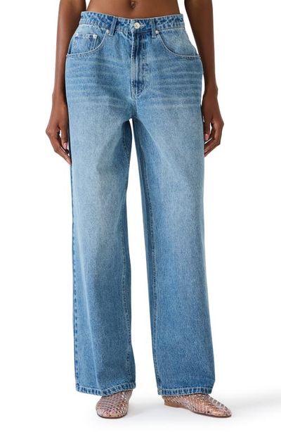 Steve Madden - Sydnee Embellished Wide Leg Carpenter Jeans