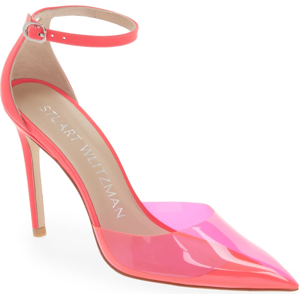 Stuart Weitzman - Stuart PVC Pointed Toe Pump
