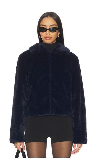 superdown - x Emma Leger Tianna Faux Fur Jacket