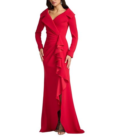 Tadashi Shoji - Noma Portrait Collar Gown