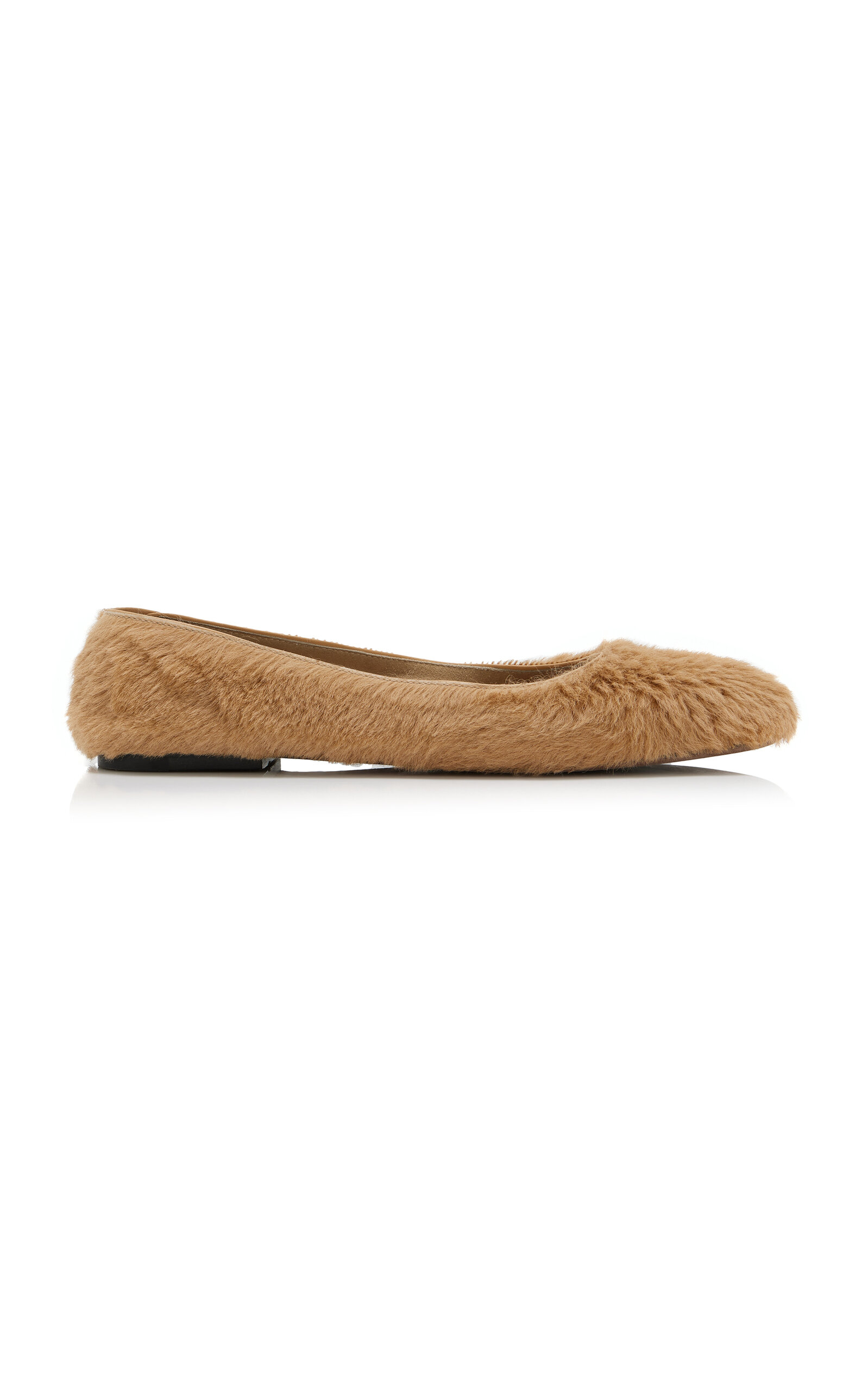 The Row - Pony Hair Ballet Flats Neutral IT 37