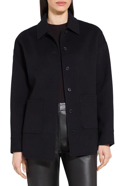 Theory - Wool & Cashmere Shirt Jacket