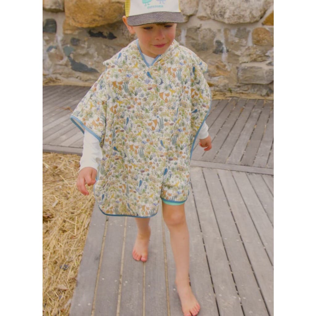 Timo & Violet - Foxy Forest Swim Poncho