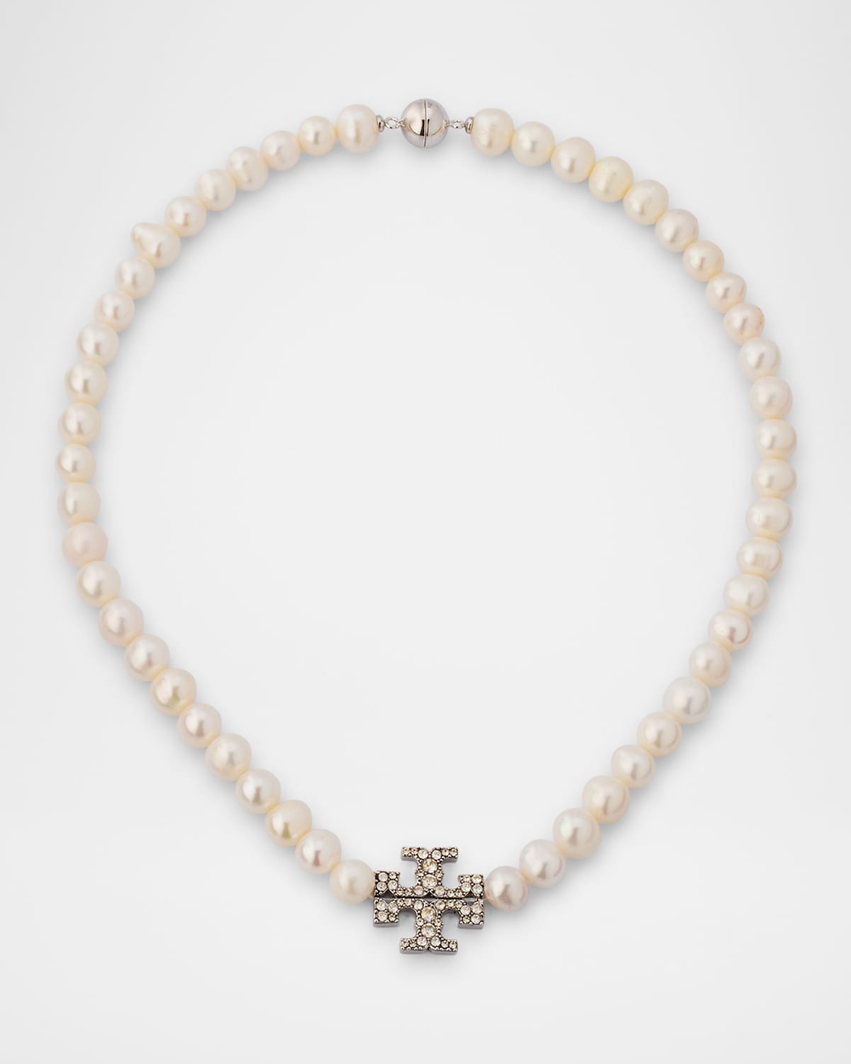 Tory Burch - Moondance Pearl and Pavé Necklace
