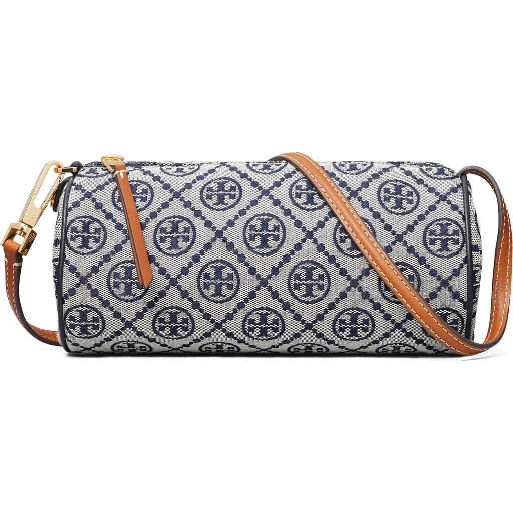 Tory Burch - T Monogram Jacquard Cylinder Shoulder Bag
