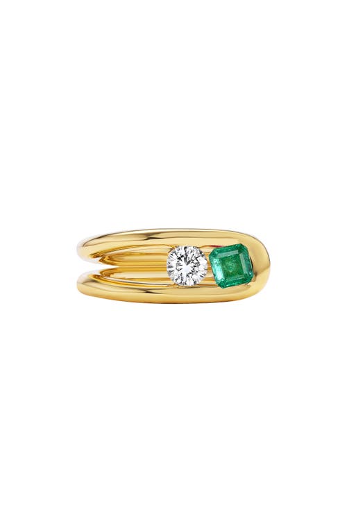 Uniform Object - Impact Emerald & Diamond Ring