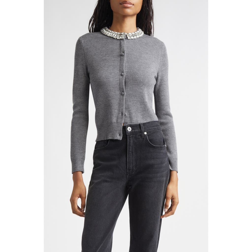 Veronica Beard - Daro Embellished Collar Cardigan