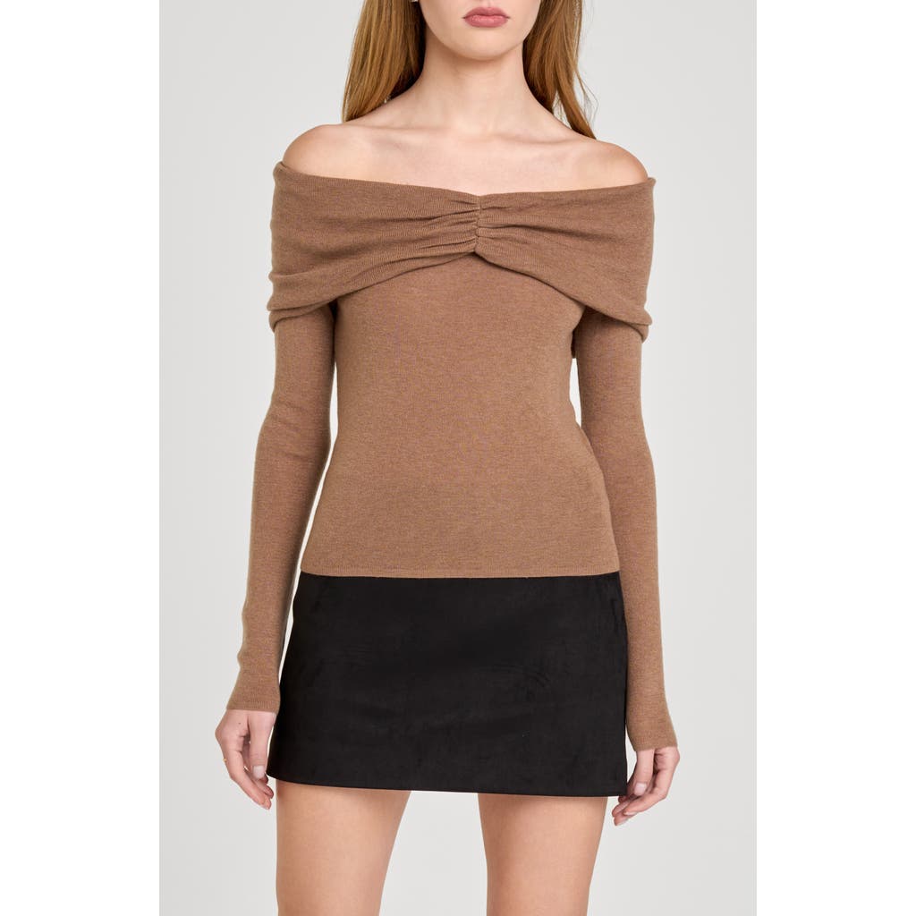 WAYF - Alice Off the Shoulder Sweater