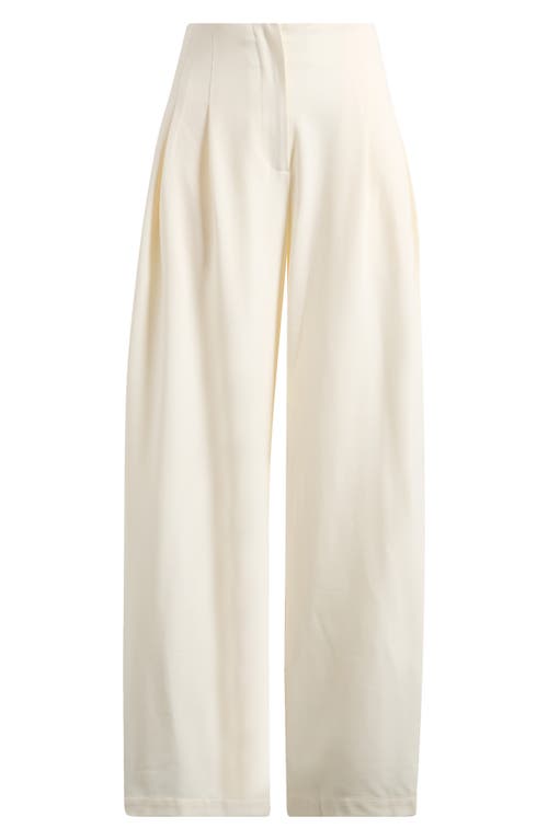 WAYF - Mischa Clean Waist Pleated Wide Leg Pants