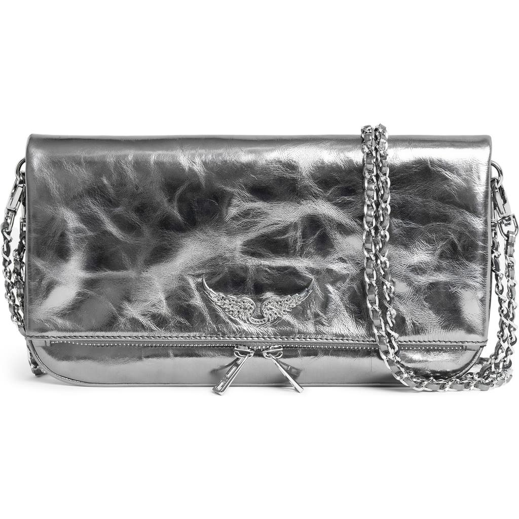 Zadig & Voltaire - Rock II Metallic Clutch