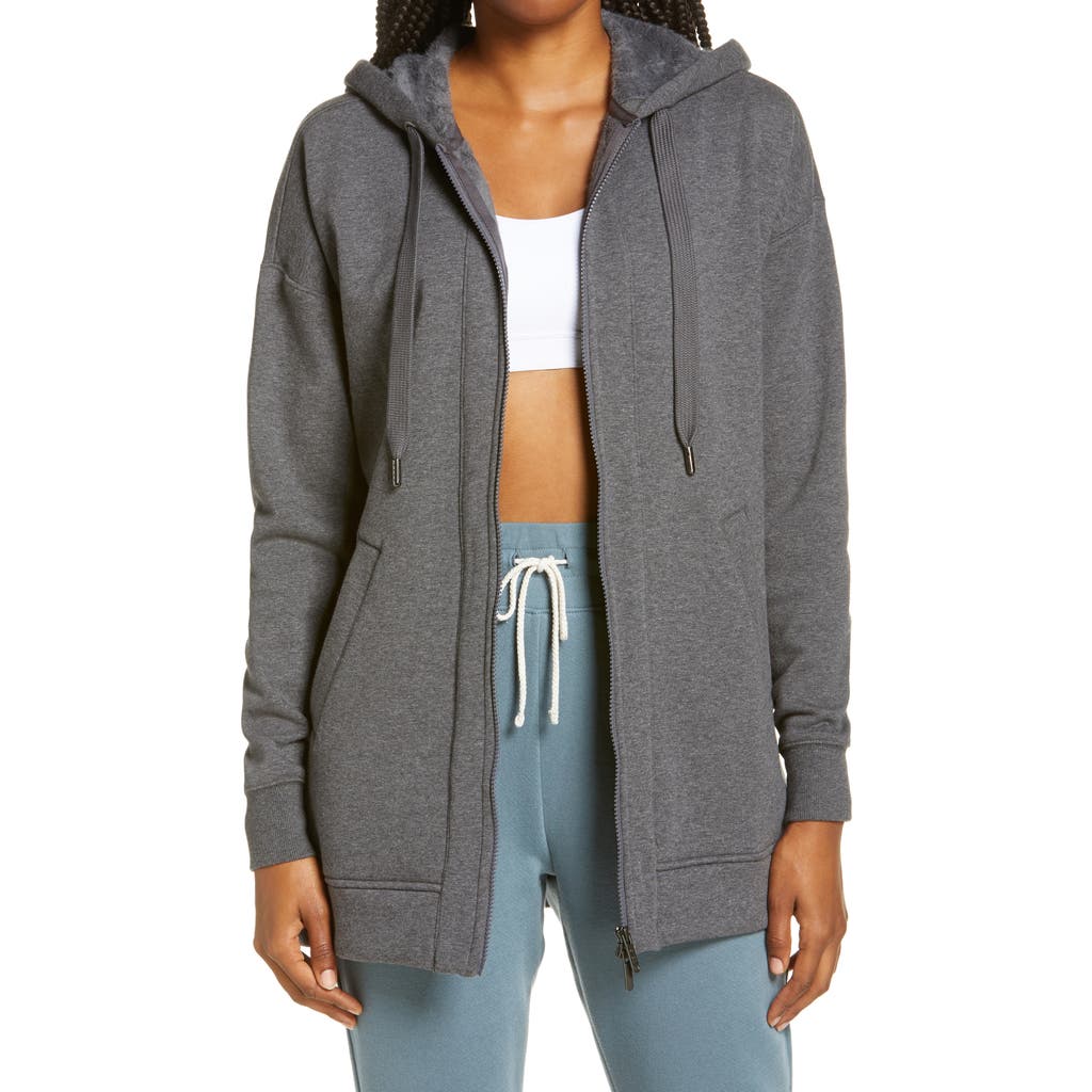 Zella - Amazing Long Full Zip Hoodie