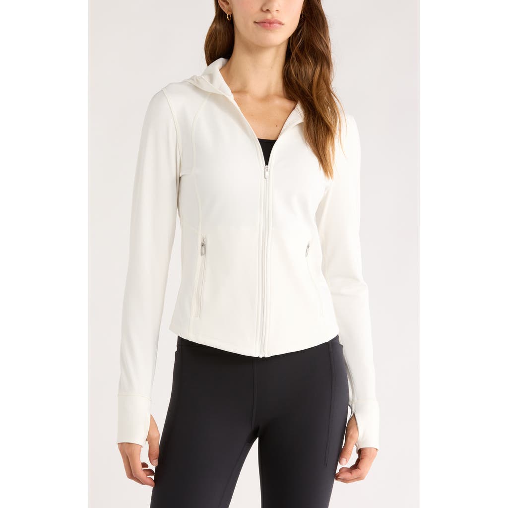Zella - Cozy Tech Zip Hooded Jacket