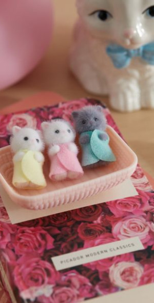 Calico Critters - Persian Cat Triplets Figure Set in Assorted at Urban ...