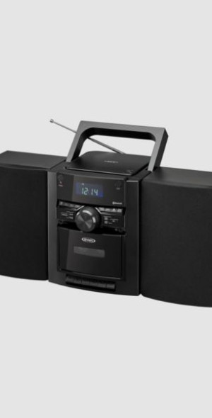 Jensen - CD785 Bluetooth Portable Stereo Boombox in Grey at Urban ...