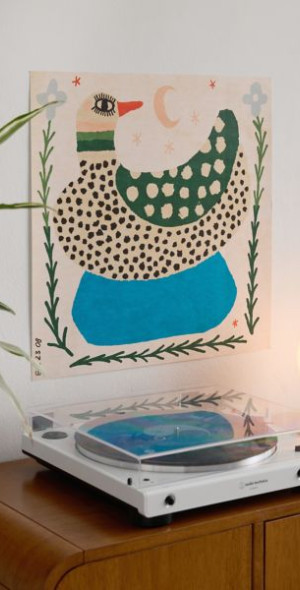 PSTR Studio - Enikő Eged Spotted Duck Frameless Art Print at Urban ...