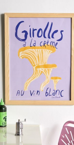 PSTR Studio - Sissan Girolles Frameless Art Print at Urban Outfitters