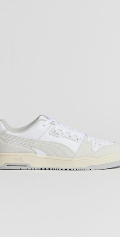 Puma - Slipstream Low Retro Sneaker in White, Men's at Urban Outfitters