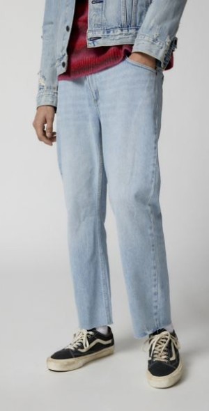 Rolla's - Relaxo Chop Jean in Vintage Denim LIght, Men's at Urban ...