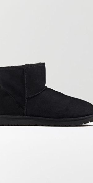UGG - Classic Mini Low Profile Boot in Black, Men's at Urban Outfitters