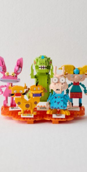 Urban Outfitters - Brickcraft '90s Nickelodeon Character Building Brick ...